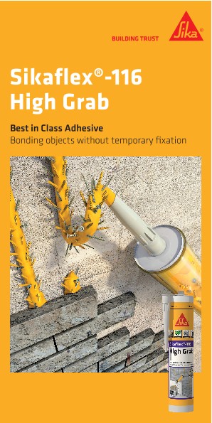 Sikaflex®-116 High Grab | Construction Adhesives